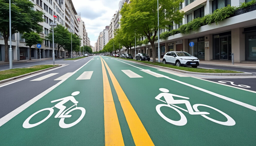 Marquages au sol 2025 : Guide pratique du code de la route