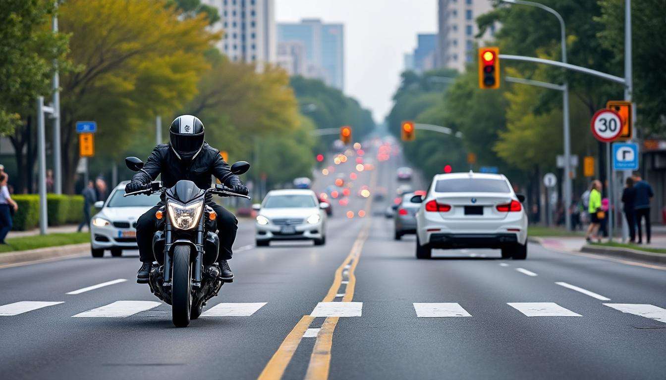 Changement de file : règles clés du code de la route 2026